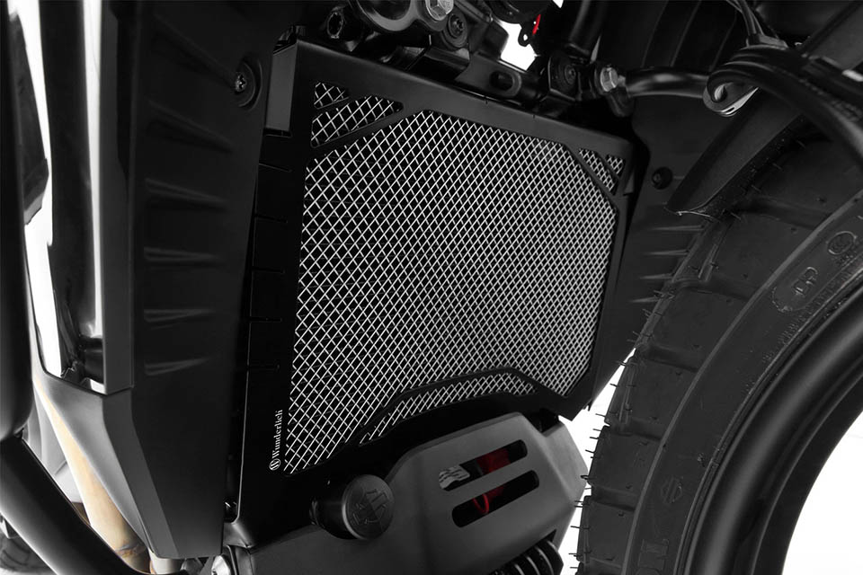 Pan America Radiator Guard, Black