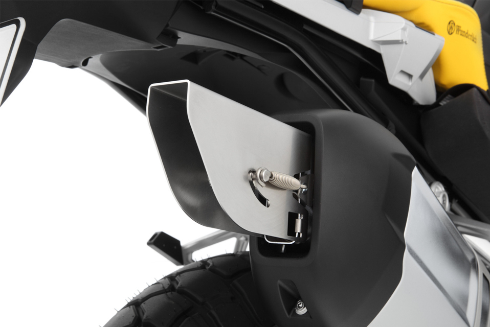 BMW R1200 R1250 Exhaust Deflector Extender Stainless