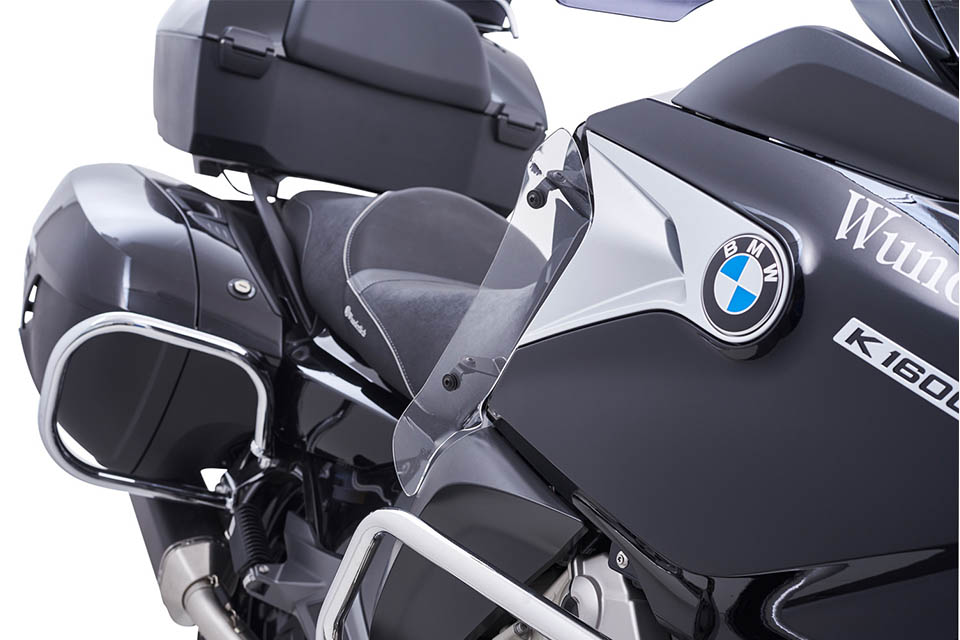 BMW K1600 GT Side Wind Deflectors GT, Tinted