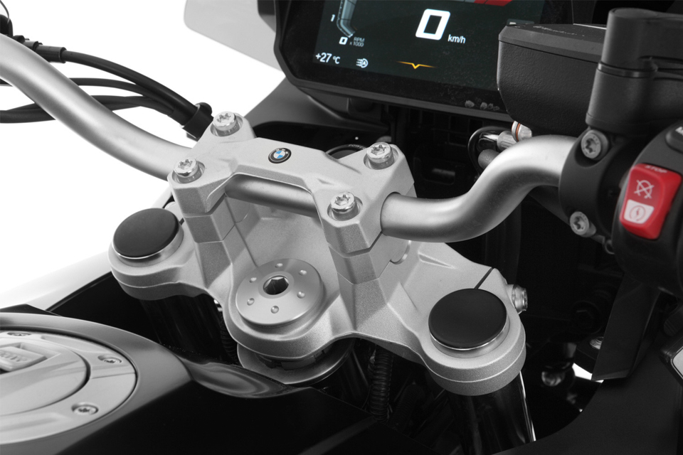 BMW F750 GS Handlebar Risers without Navigation