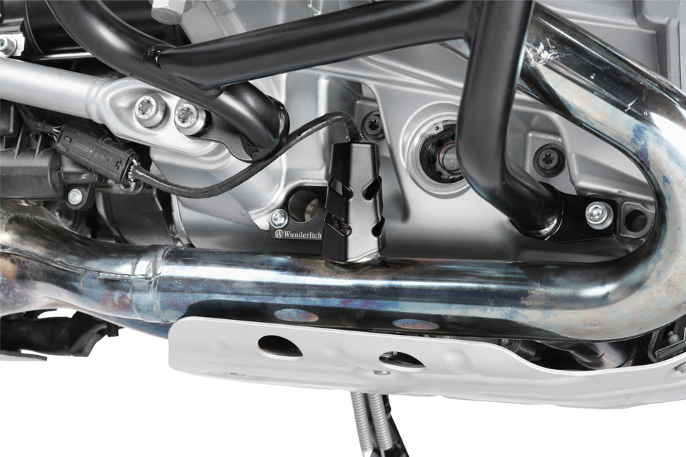 BMW R1200 Oxygen Sensor Guard, Right Side, Black