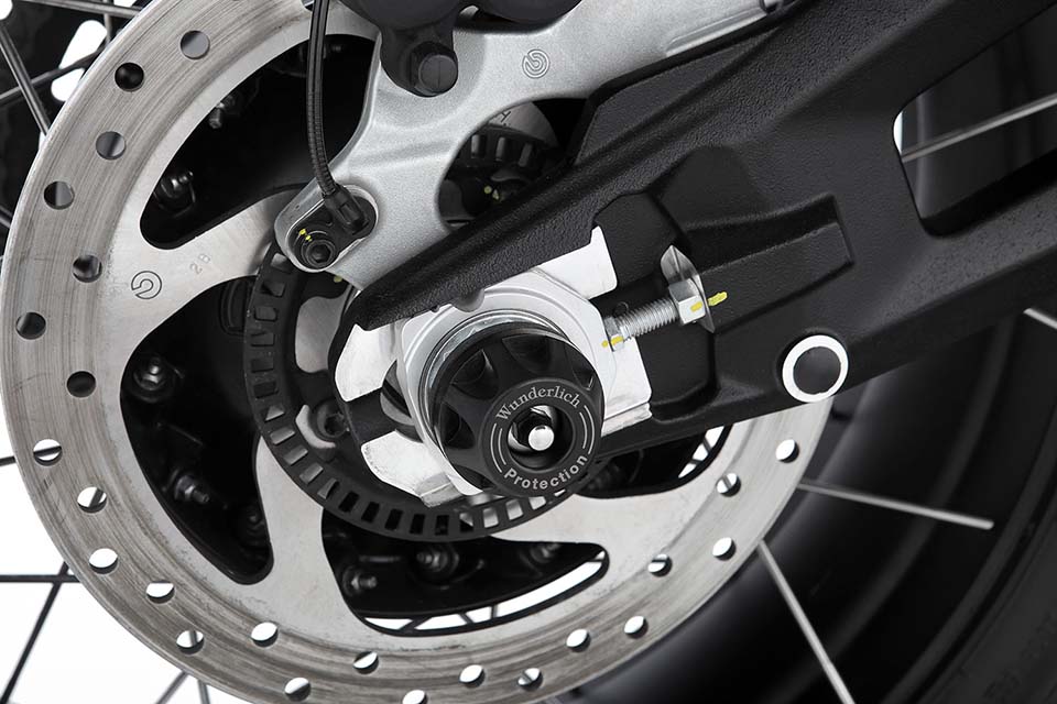 Wunderlich Ducati DesertX Rear Axle Slider