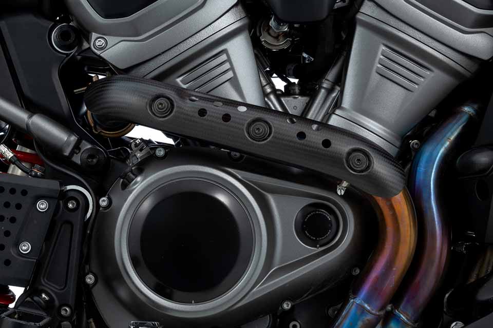 Wunderlich Harley Davidson Pan America Manifold Protection, Heat Shield ...