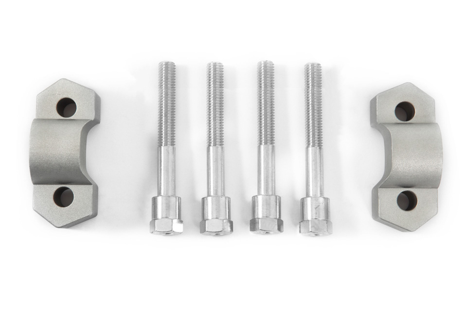 40mm Bar Risers with BMW Nav