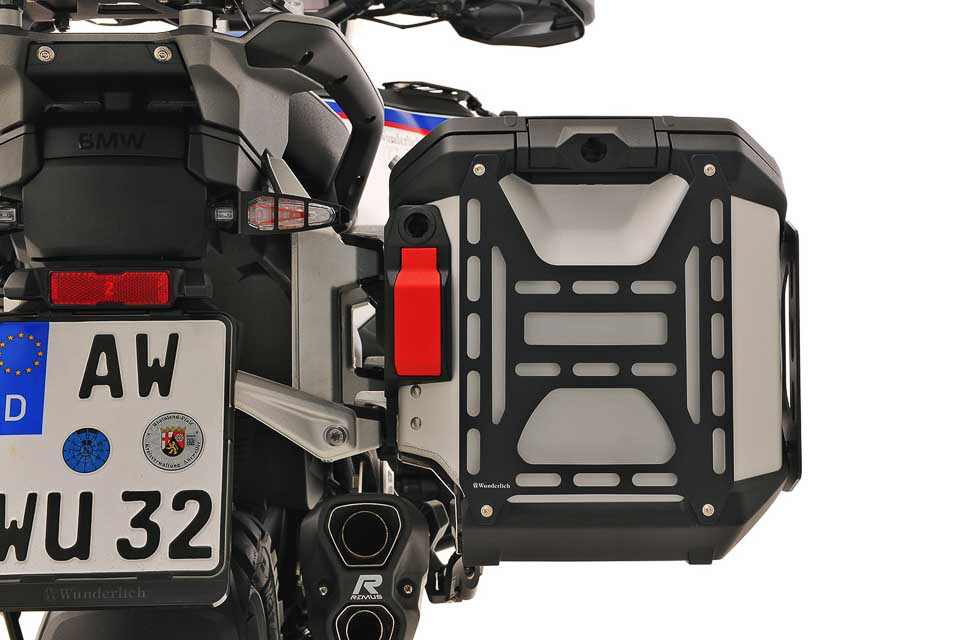 Wunderlich Rear Rack for Original BMW Aluminium Panniers, Black