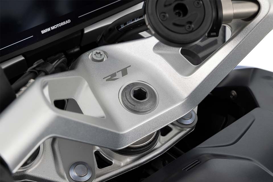 Wunderlich BMW R1300 RT Handlebar Riser ERGO, 25mm, Silver