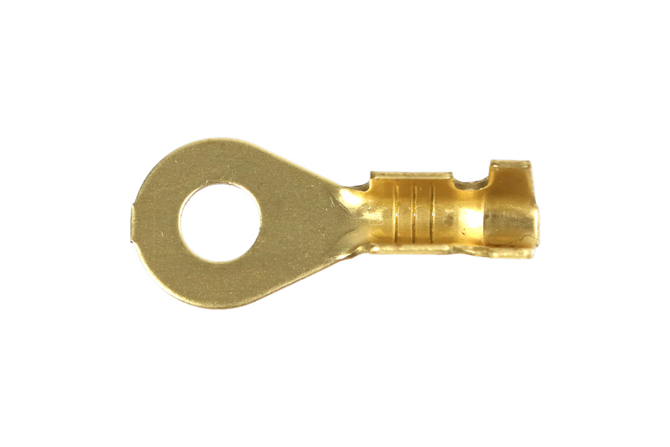 M4 Ring Connector, Crimp Style