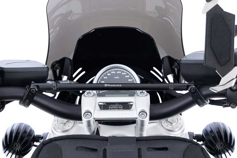 BMW R nineT Wunderlich Handlebar Crossbar Silver