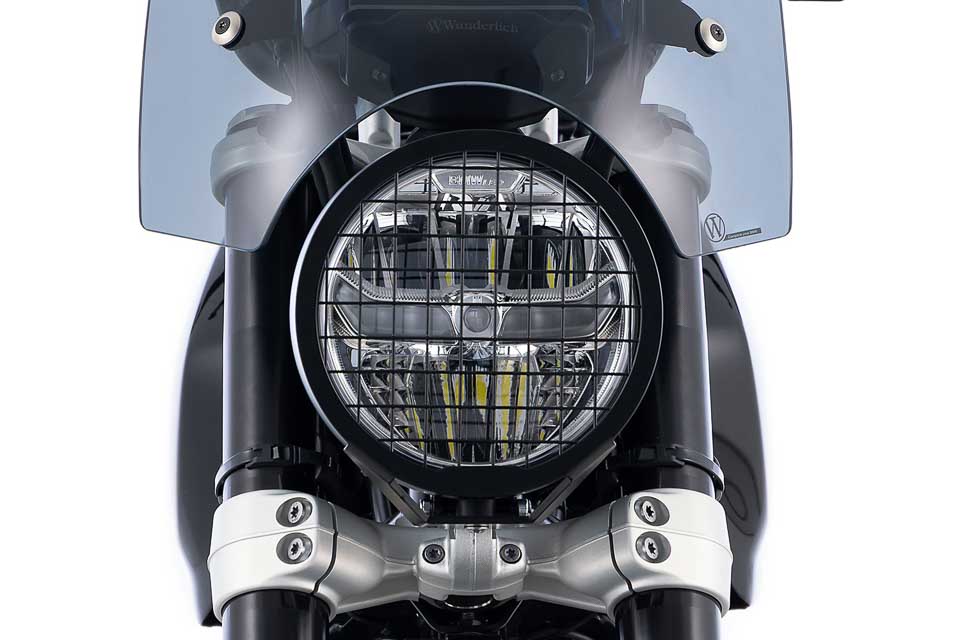 Wunderlich BMW R12 R12 nineT Headlight Guard Grille, Black