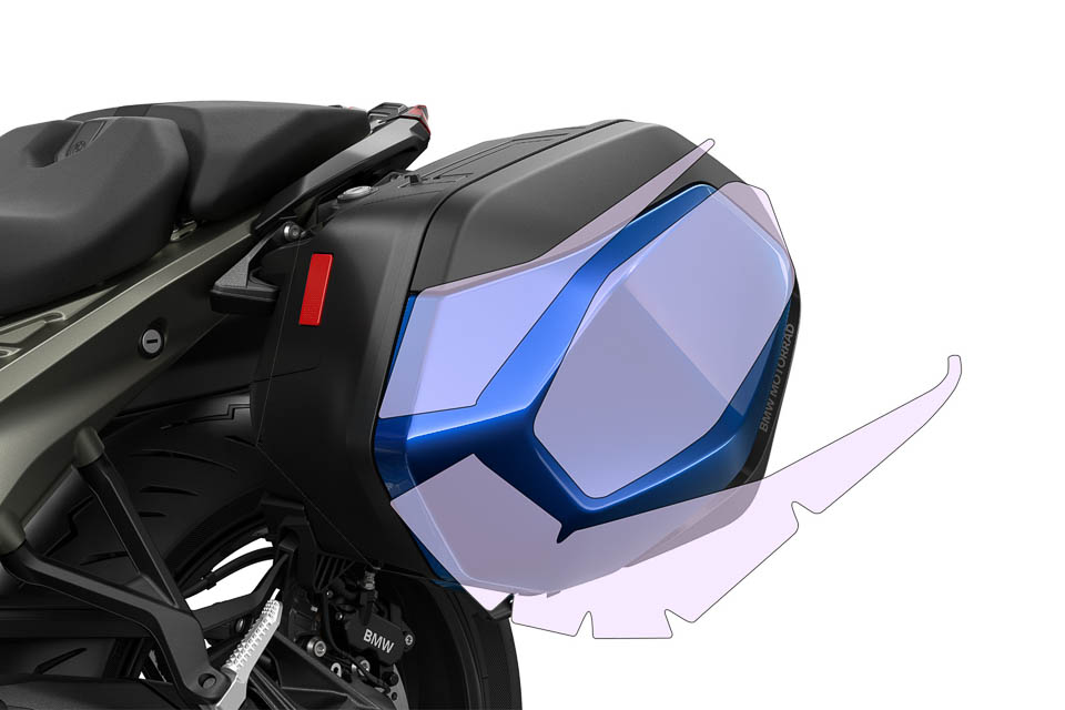 PremiumShield Side Pannier Protection Film Set BMW R1300 R RS