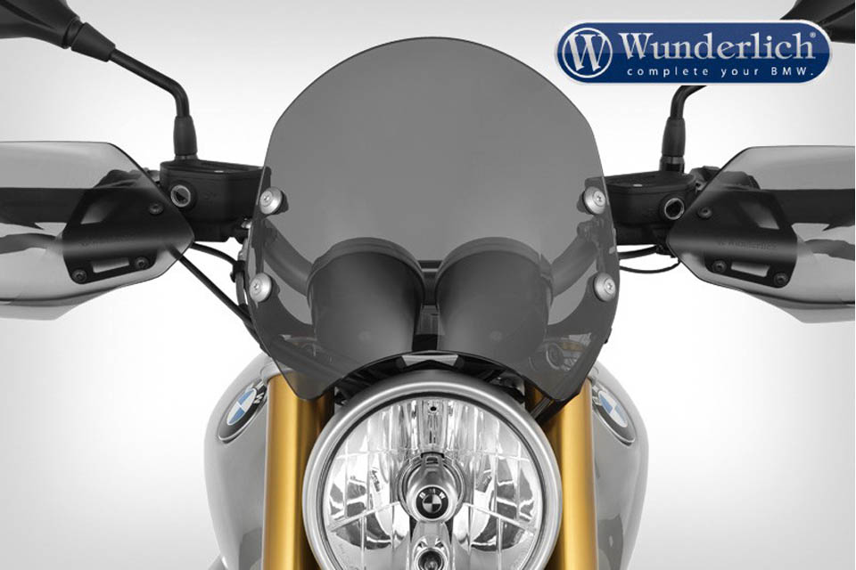 BMW R nineT Short Windshield Tinted