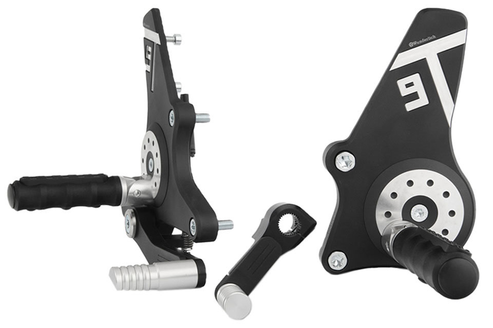 BMW R nineT Vario Adjustable Foot Controls