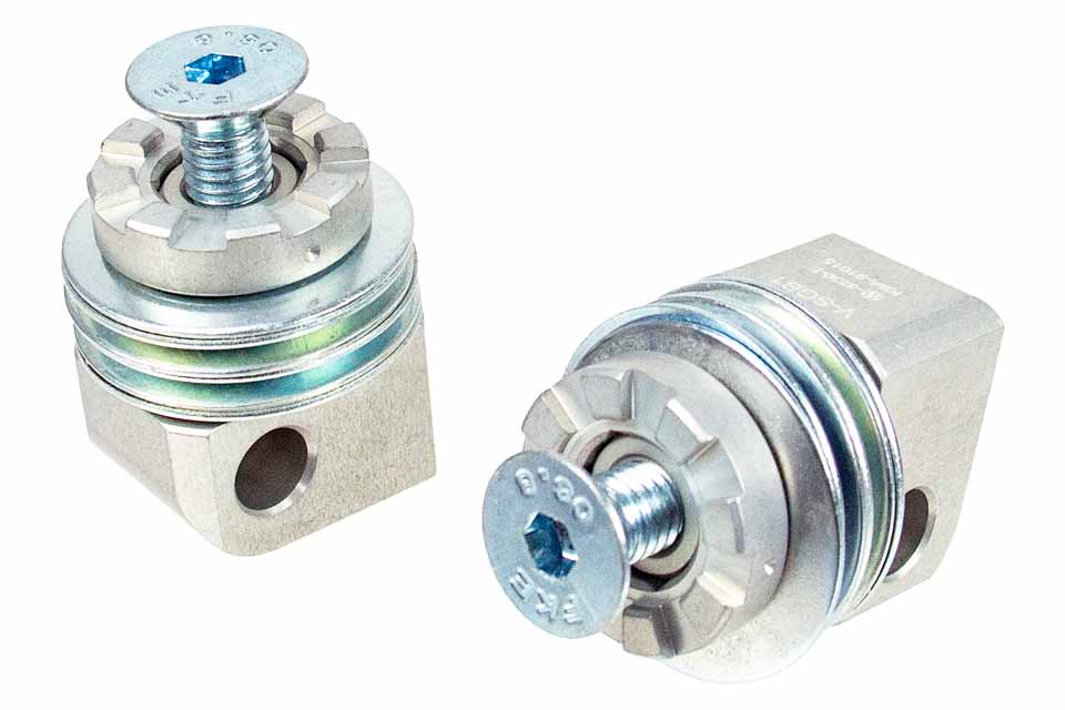 BMW K1600 R1200 R1250 RT EVO1 Passenger Peg Pivot Set