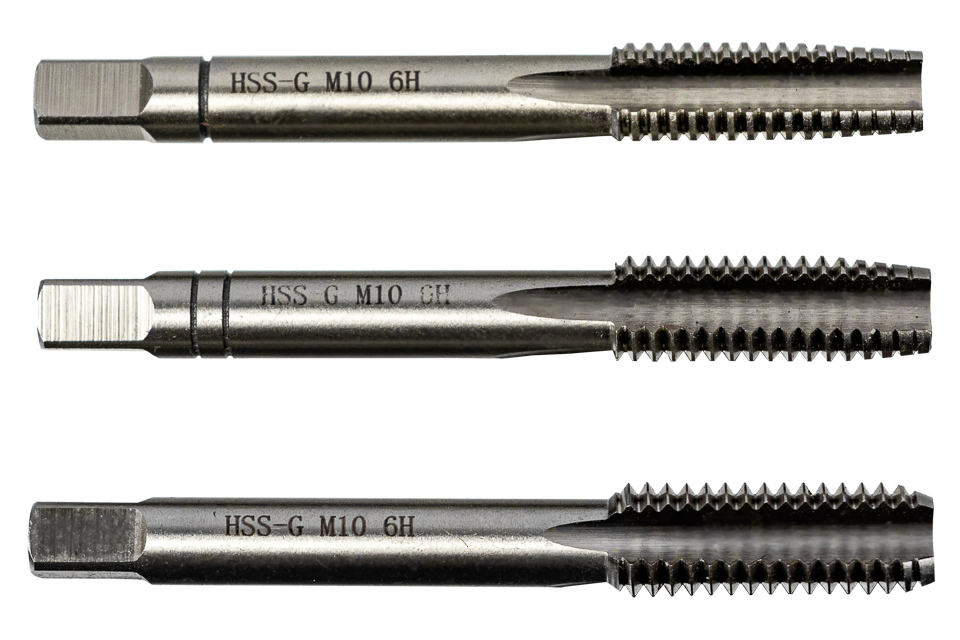 3 Stage Tap Set Motorcyle Workshop Tools