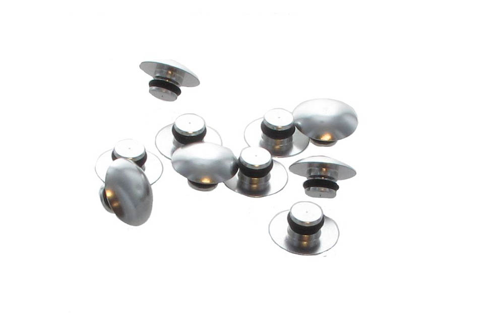 Aluminum Bolt Cap Set M5 Motorcyle Workshop Supplies