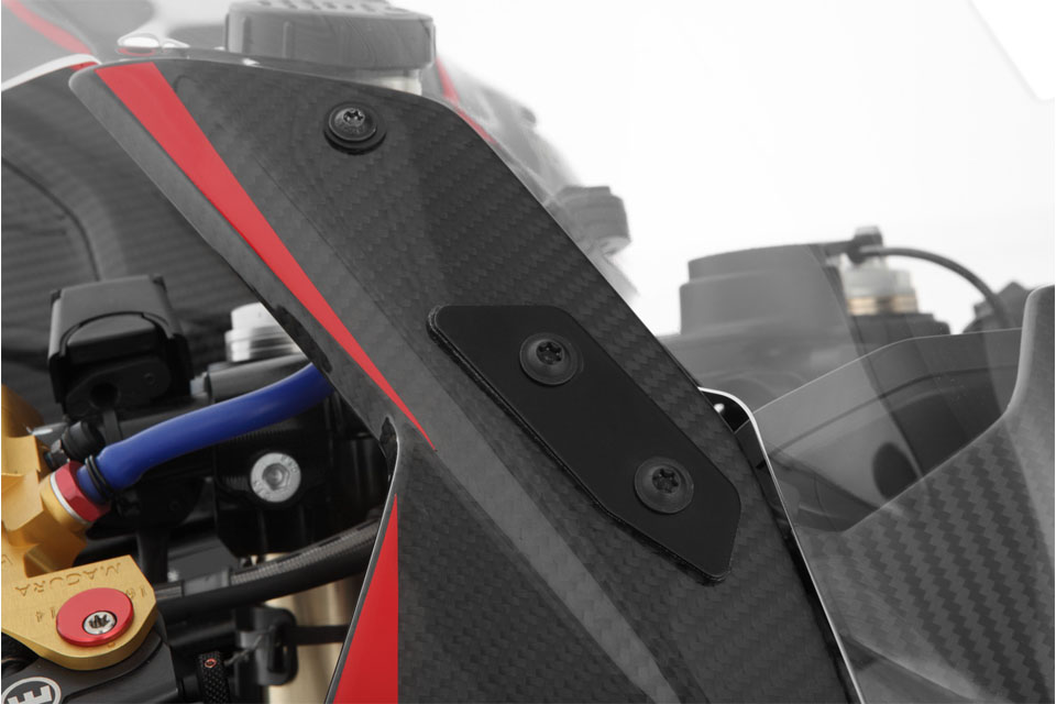 BMW S1000 RR Motorcycle TrackDay Mirror Cover Set